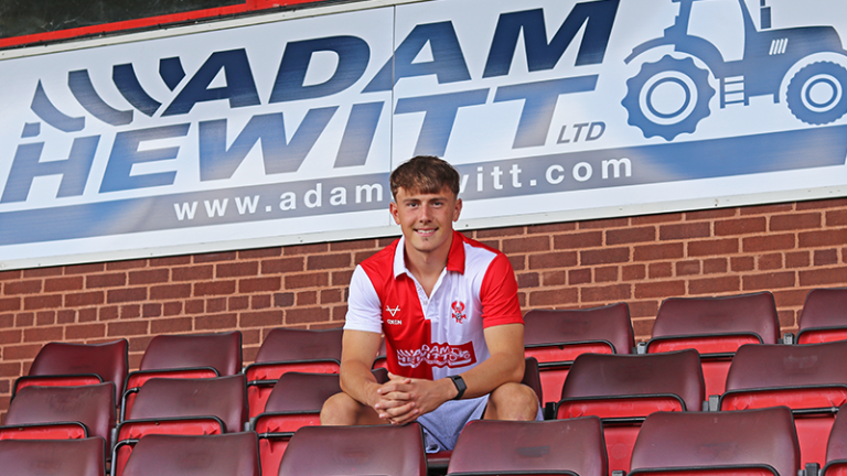 Striker Beresford signs - Official Website of the Harriers ...
