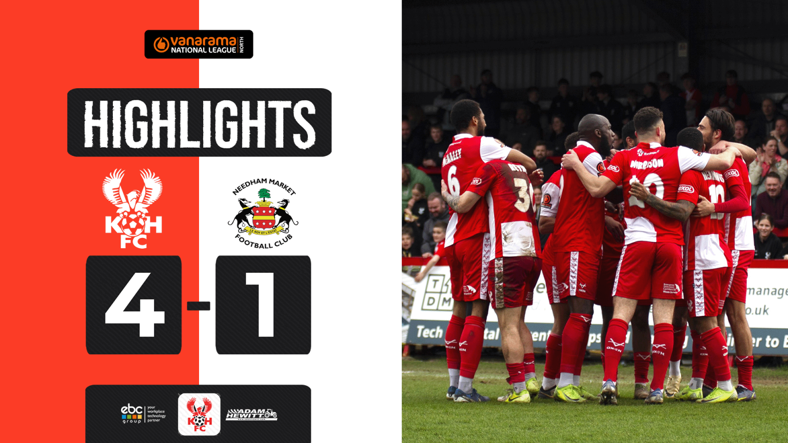 Highlights: Harriers 4-1 Needham Market - Official Website of the ...