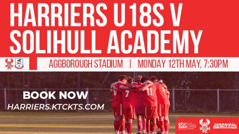 Monday: U18s at Aggborough - Official Website of the Harriers ...