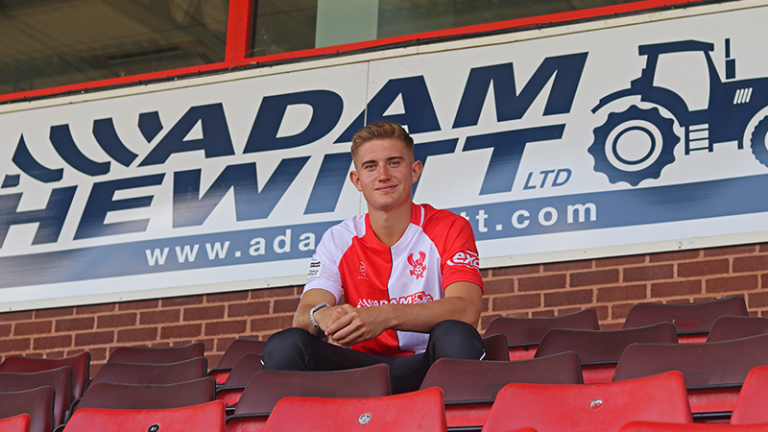 Louis Francis signs for Reds - Official Website of the Harriers ...