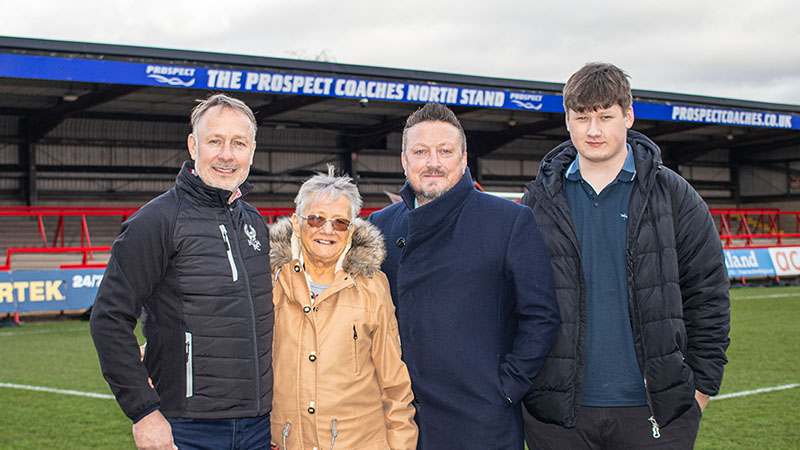 The Prospect Coaches North Stand - Official Website of the Harriers ...