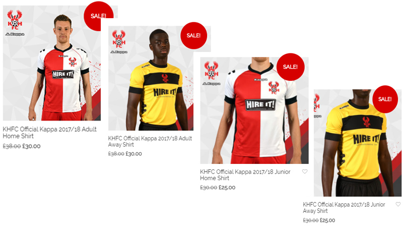 shop - Official Website of the Harriers - Kidderminster Harriers FC